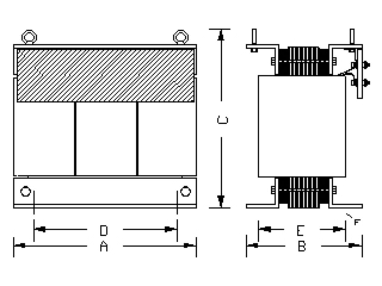 TTI - THREE PHASE ISOLATION TRANSFORMERS from 1 to 40kVA - K-factor