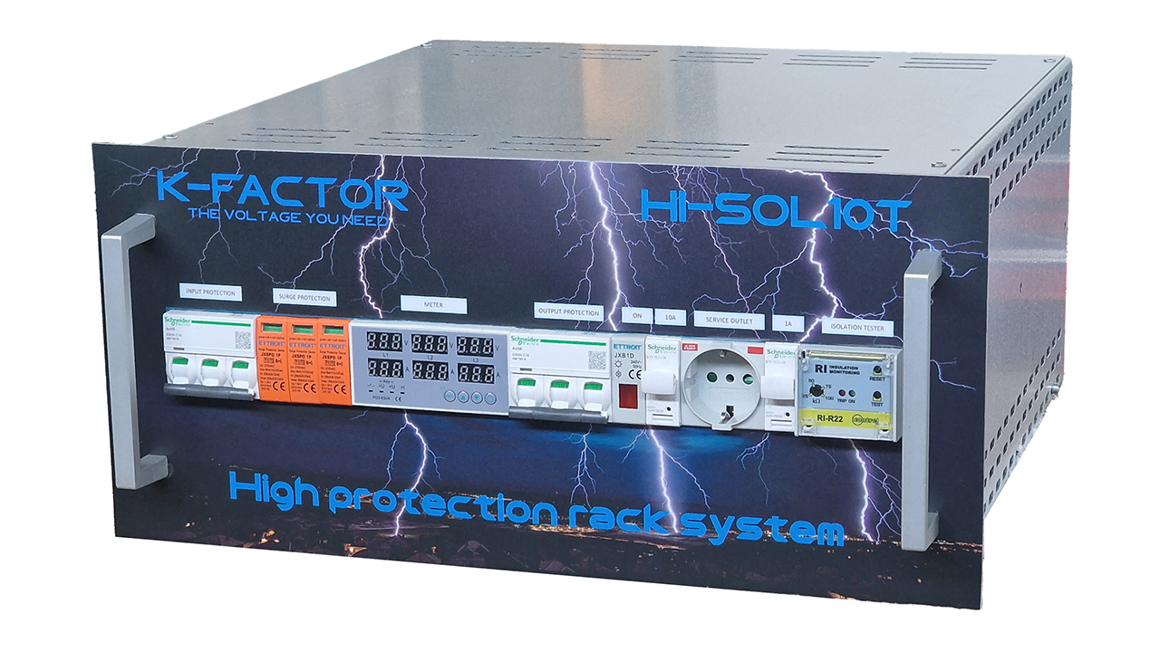 HI-SOL - Rack di protezione con trasformatore ad alto isolamento 16kV ...